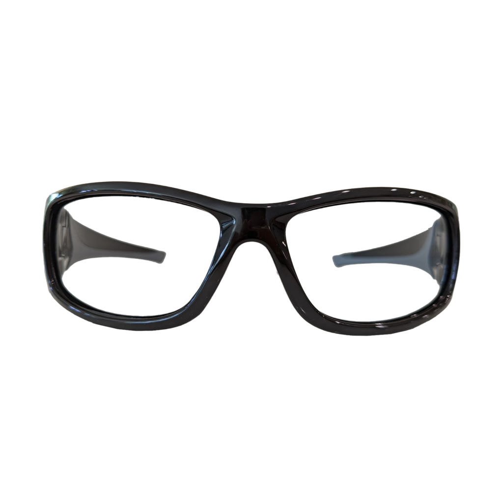 Rubberised temples for grip and comfort - X-Ray Aprons